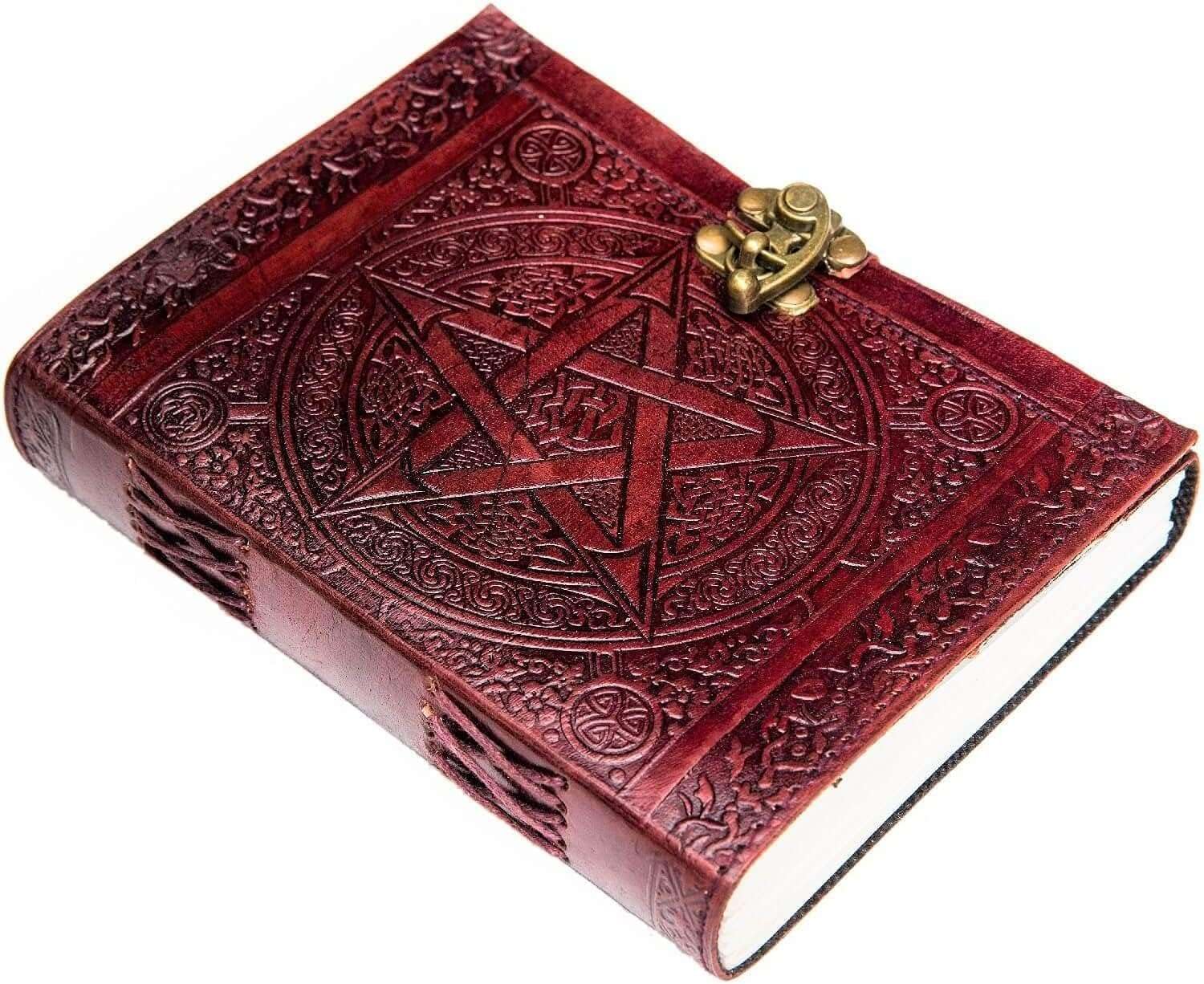 Onyx Oasis Leather Journal Diary with metal lock vintage Journal ...